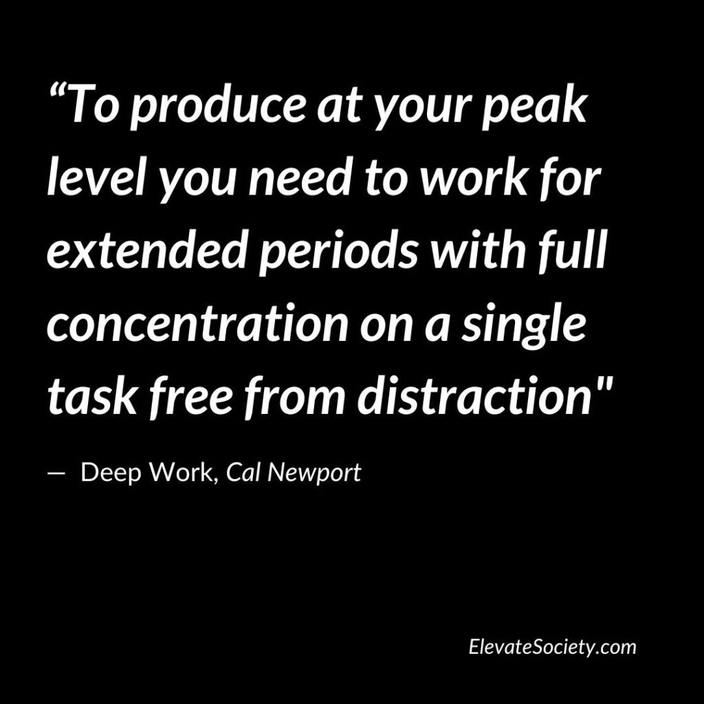 Deep Work: Summary Review & Takeaways Deep Work: Summary Review & Takeaways